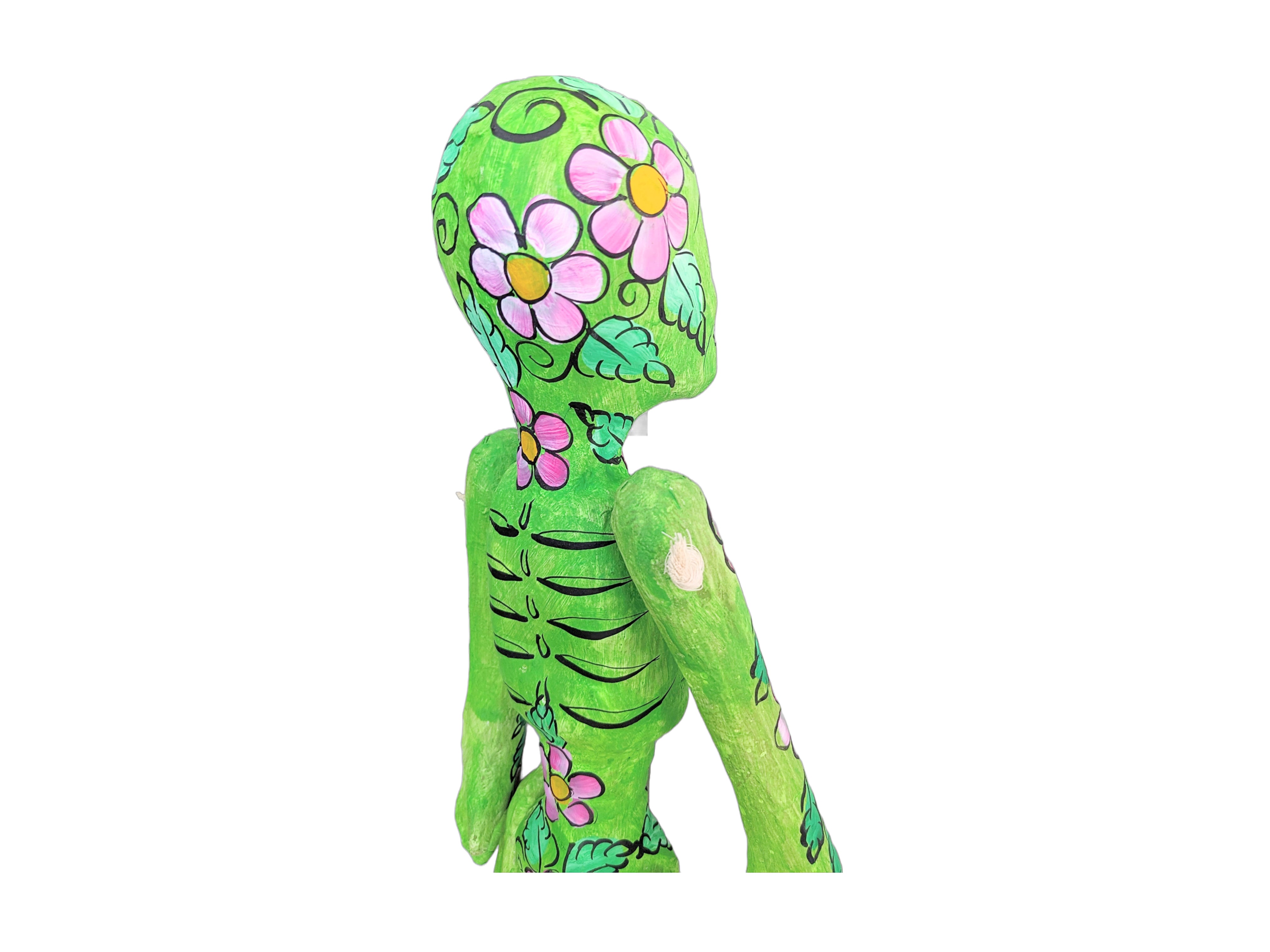 Large Paper Mache Skeleton – the FolkArt Gallery